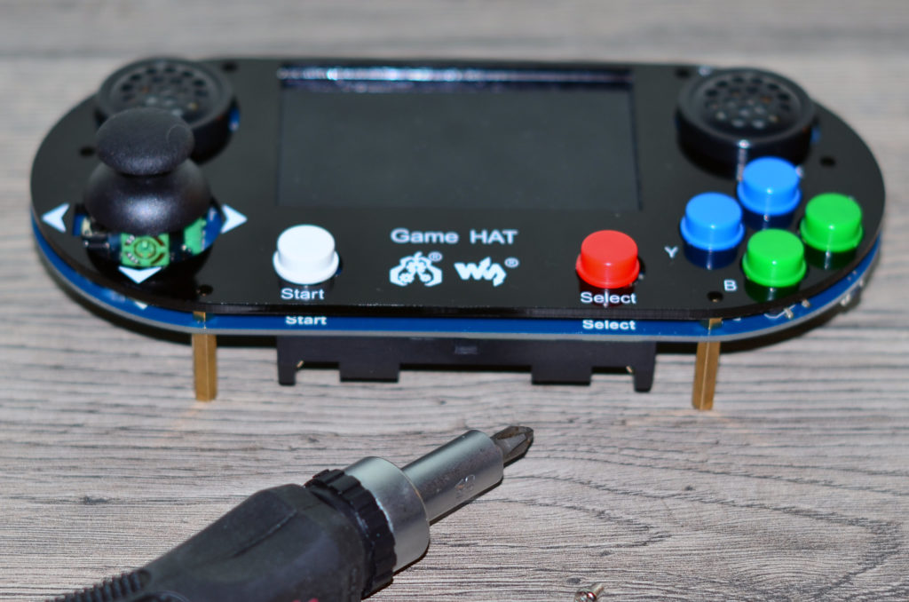 Waveshare Game HAT mit Raspberry PI 3b › Game HAT